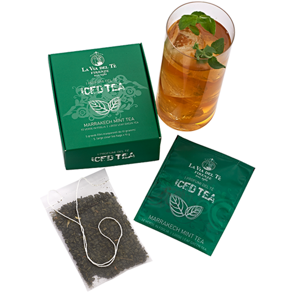 Marrakech Mint Tea Iced - La Via del Tè - Shop Tea Online
